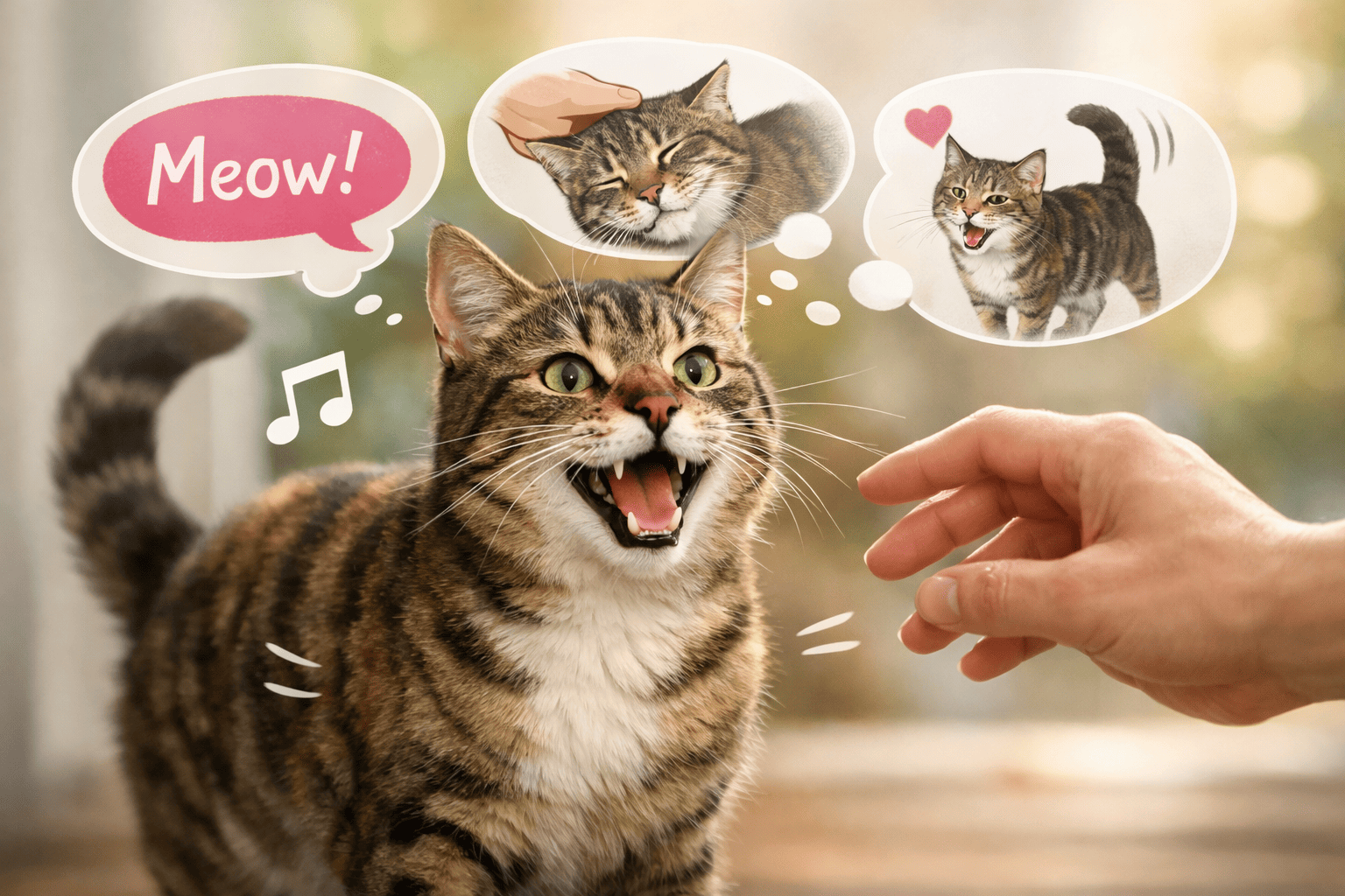 How Do You Say “Hi” in Cat Language?